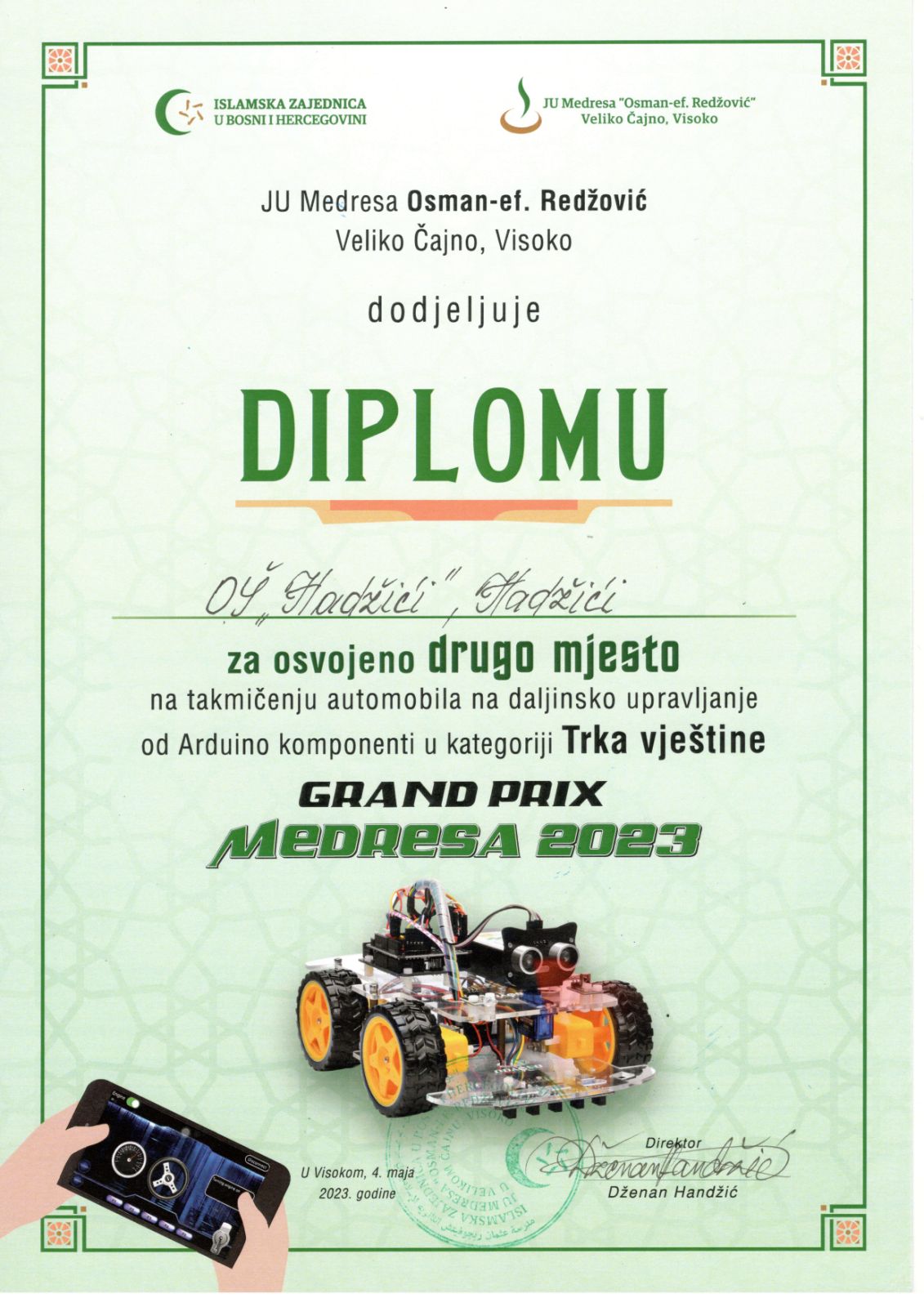 Grand Prix Visoko 2023 – Takmičenje u izradi automobila na daljinsko ...